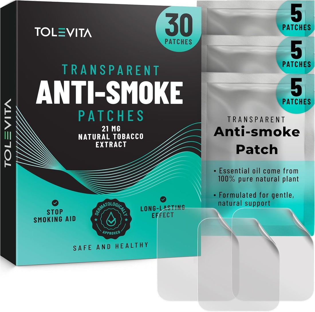Anti-Smoke Herbal Patches Transparent | Quit Smoking Aid to Reduce Cra ...