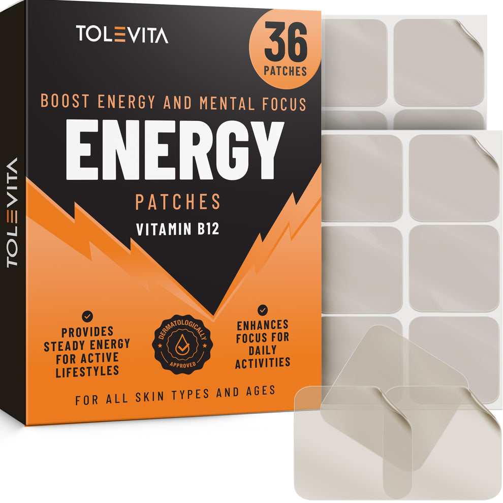 Energy Patches with Vitamin B12-36 Pcs – TOLEVITA